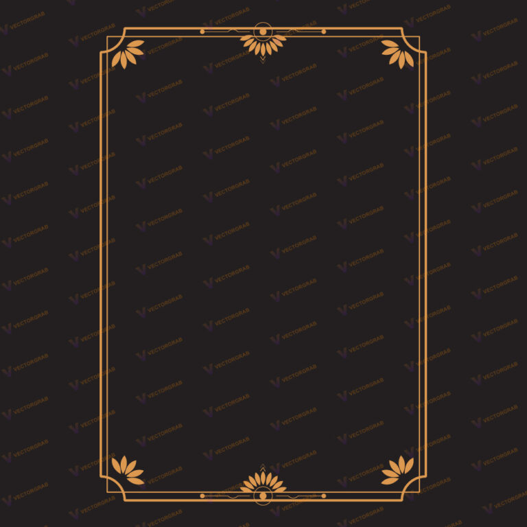 Page Border Design Vector - Vectorgrab